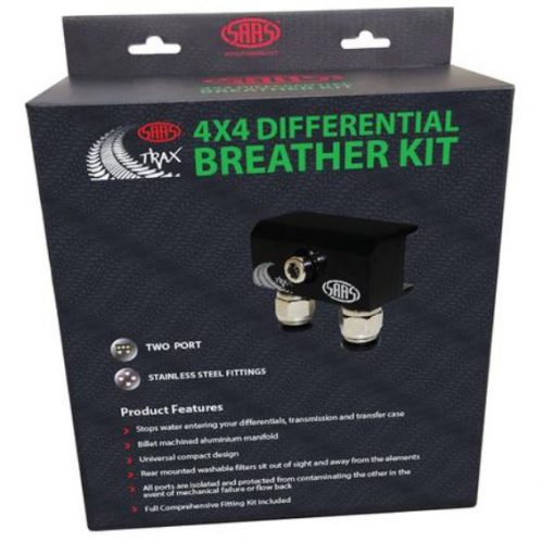 Diff Breather Kit 2 Port Toyota Nissan Holden Mitsubishi - Diesel ...